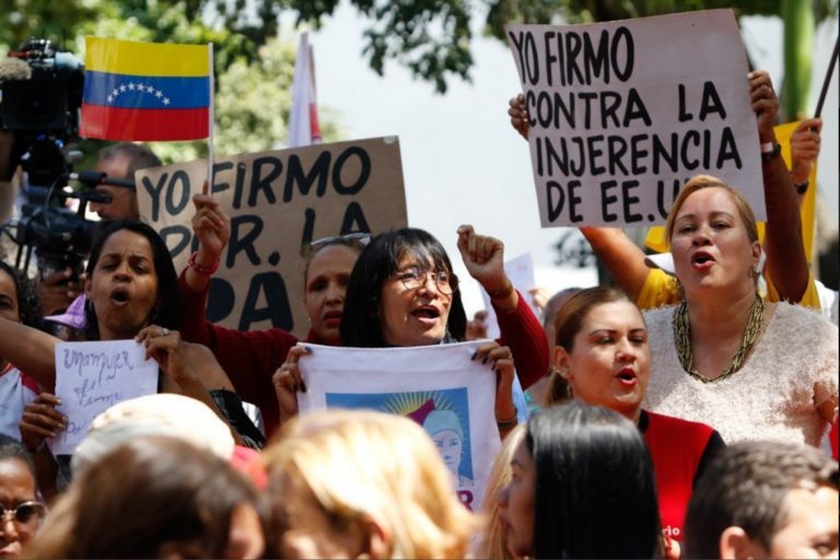 Defying US-led pressure, people across the world stand up for Venezuela ...
