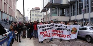 Italian students rally against setting up of fast food outlets on ...