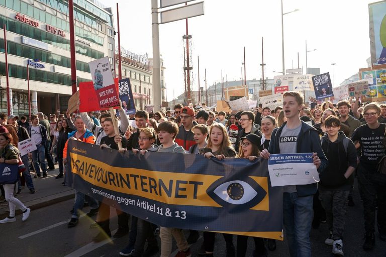 Widespread protests mark passing of European 'internet censorship' law ...