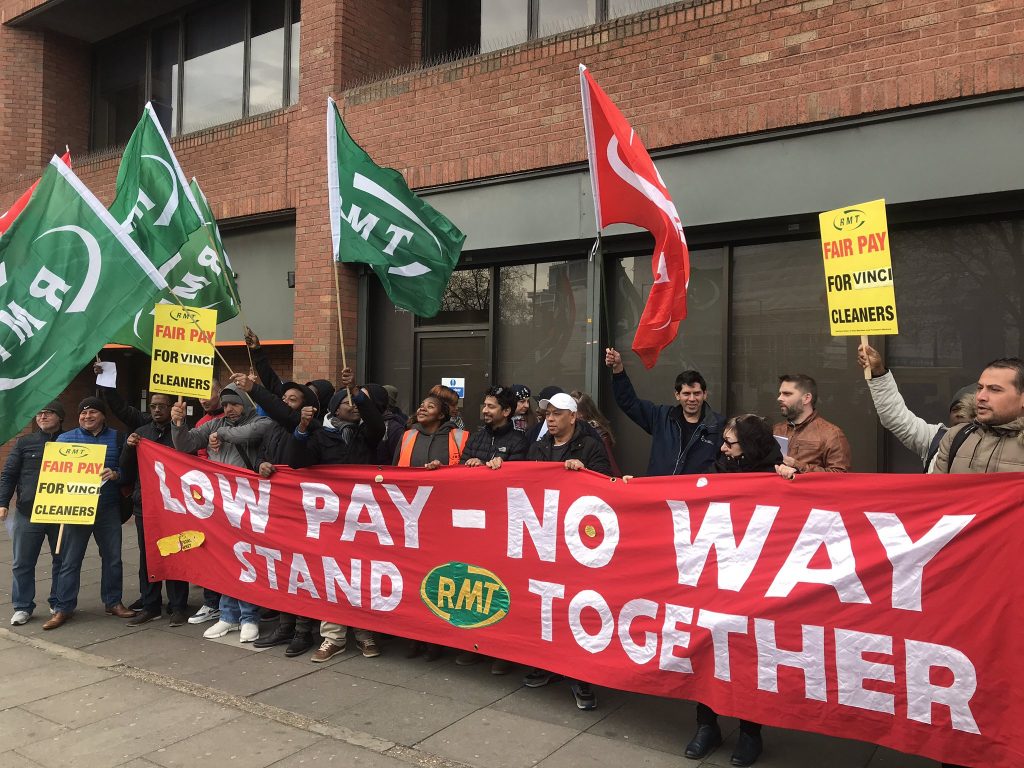“Low pay? No way!”: London Overground workers go on strike for decent ...