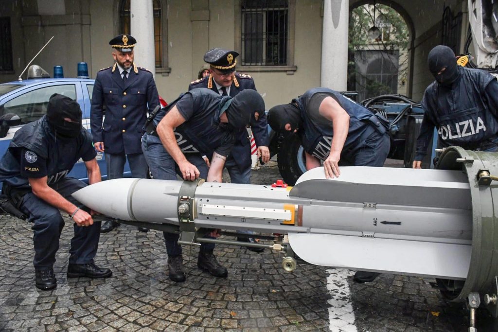 Missile and sophisticated weapons found in raid on Italian neo-Nazi ...