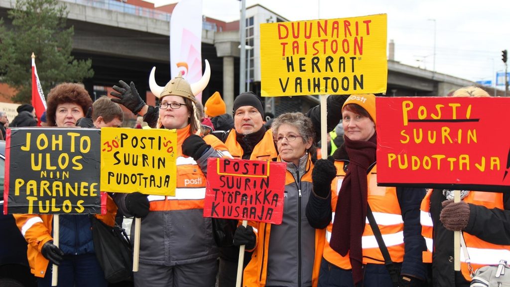 Postal workers’ strike ends in Finland : Peoples Dispatch