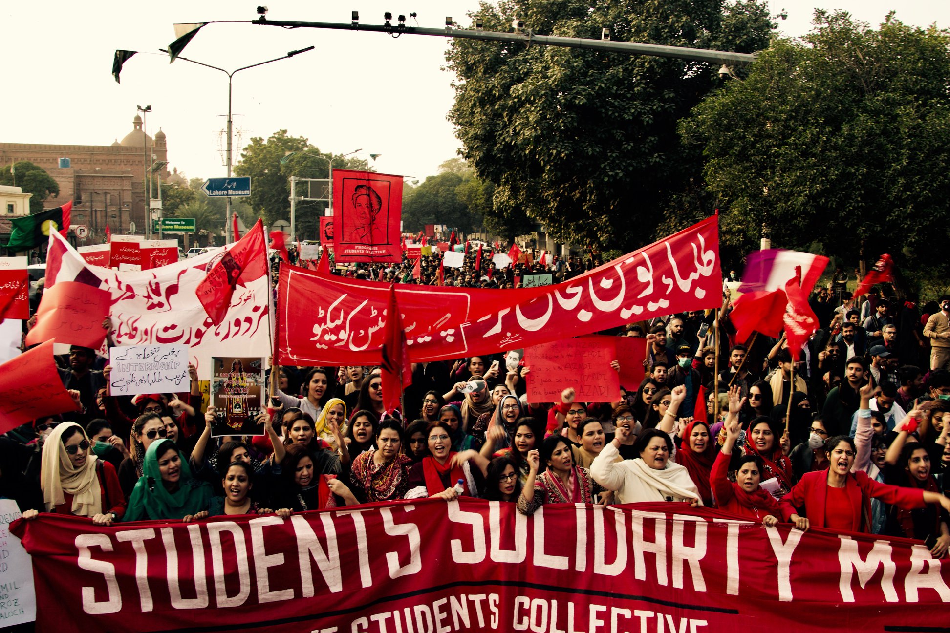 ‘The desire for revolution is in our hearts’: historic students’ march ...