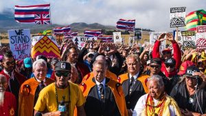 Hawaii governor issues ultimatum to Mauna Kea protesters : Peoples Dispatch
