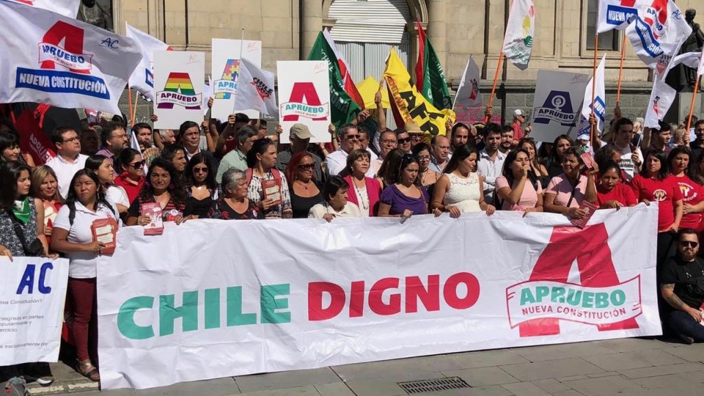 Chilean left-wing political parties initiate a campaign for new ...