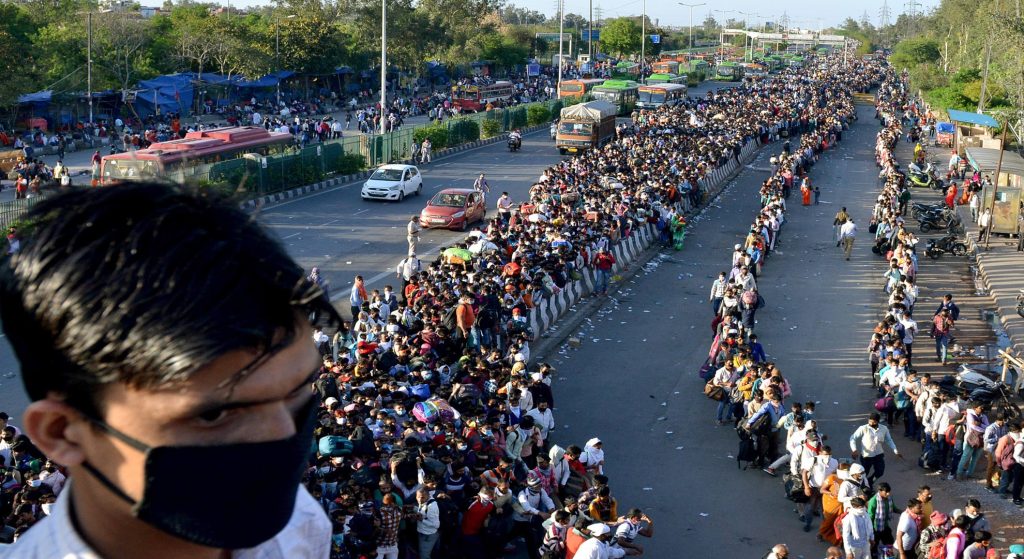As India locks down, the poor and migrant workers are shut out ...