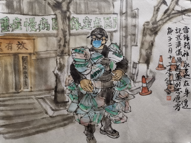 Painting an epidemic: An interview with Li Zhong (李钟) : Peoples Dispatch
