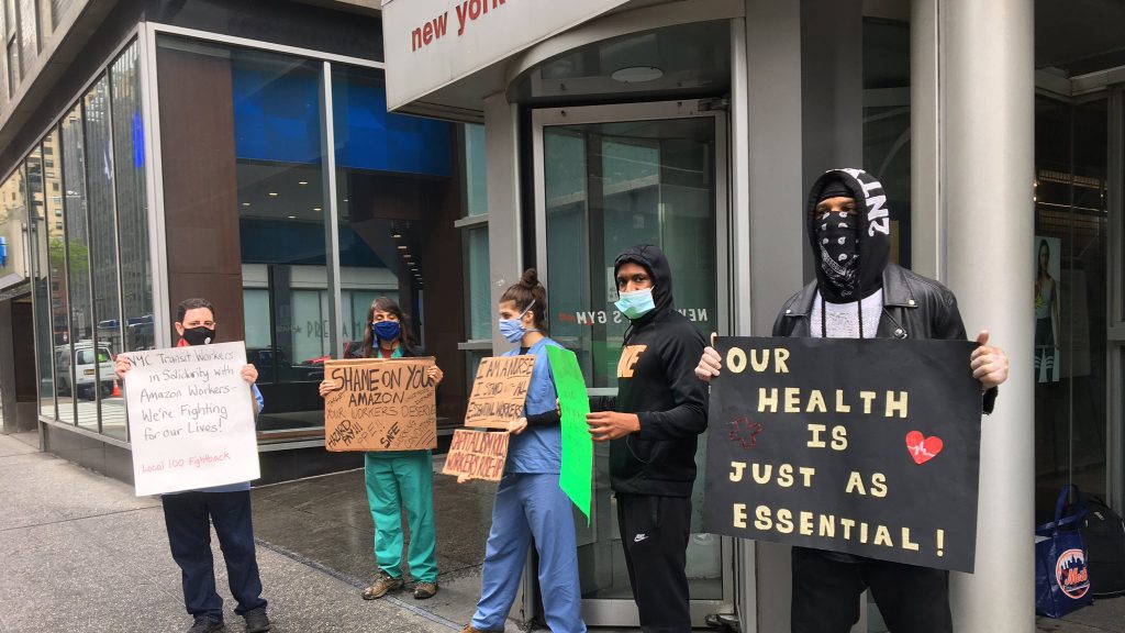 Delivery workers strike on May Day in the US : Peoples Dispatch