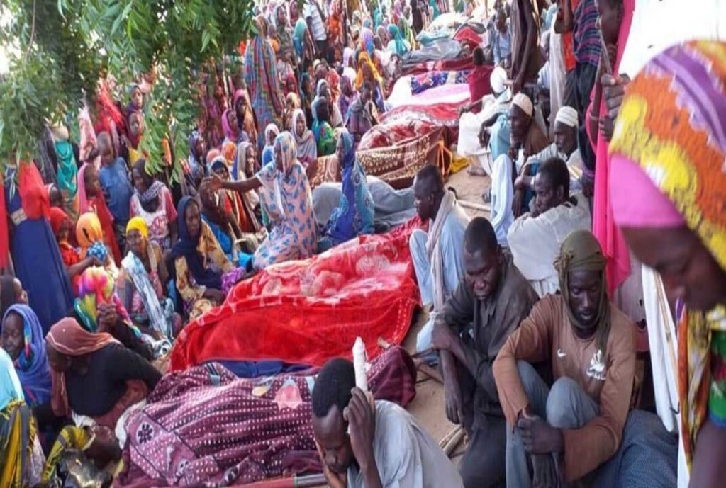 Sudanese protest against continuing atrocities by Rapid Support Forces ...