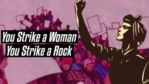 "We demand an end to patriarchal violence in all its expressions ...