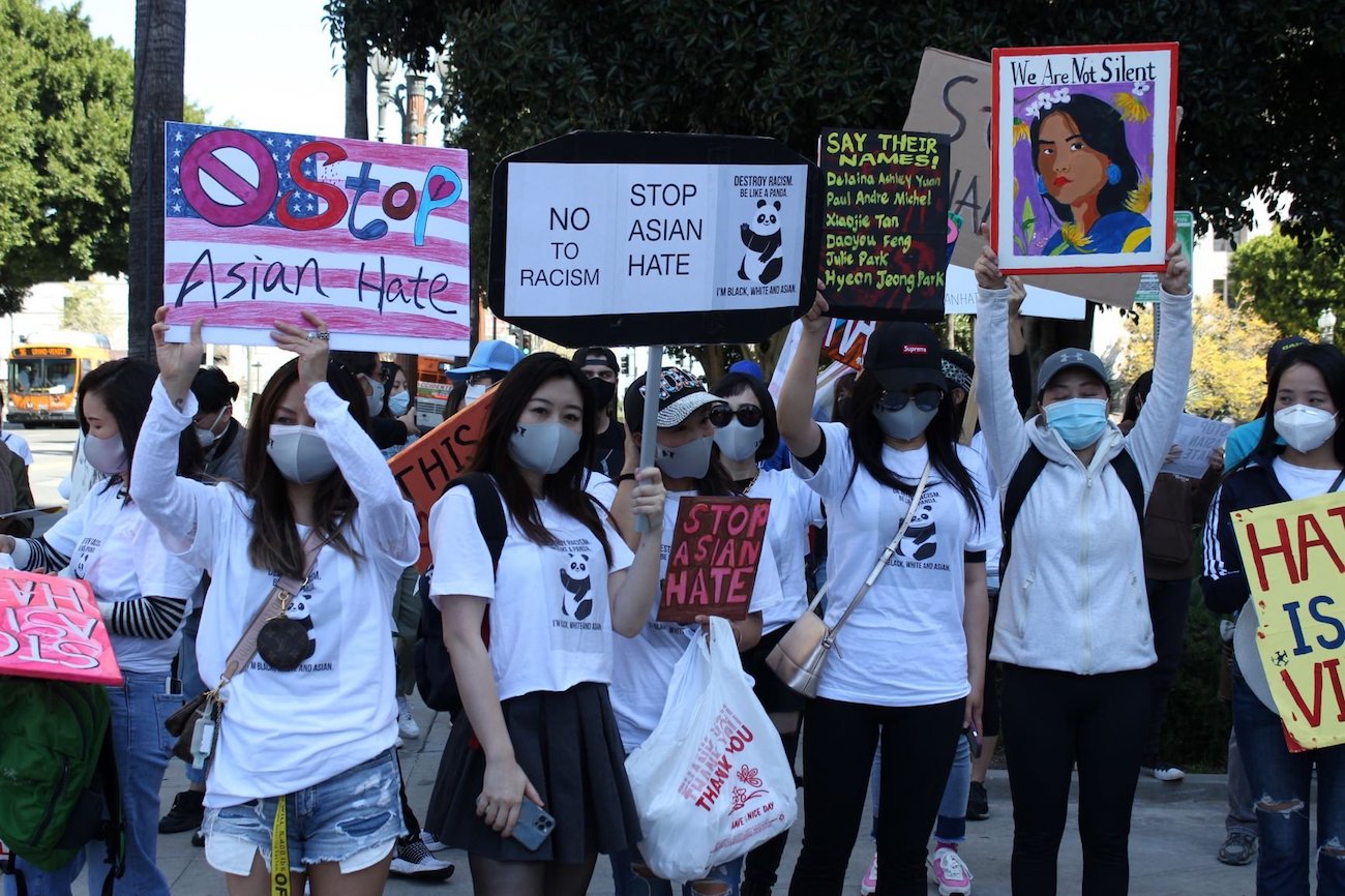 Actions in 60 cities in solidarity with Asian community against racism ...