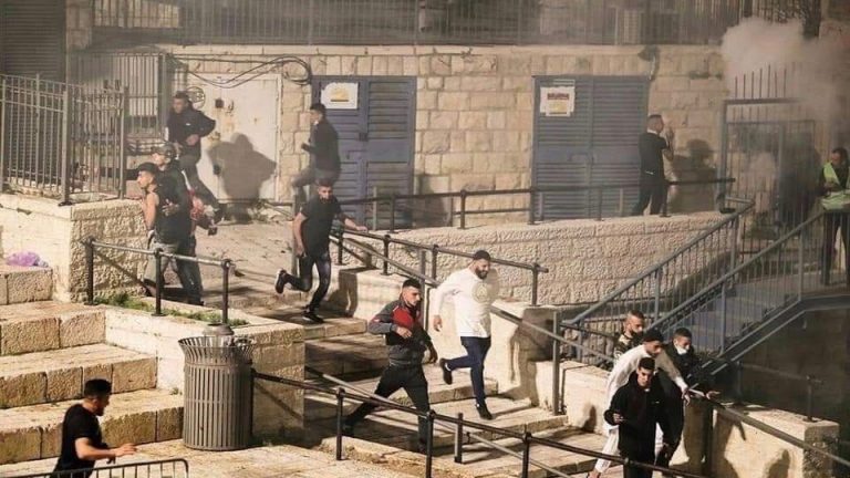 Israeli settlers and security forces attack Palestinians in occupied ...