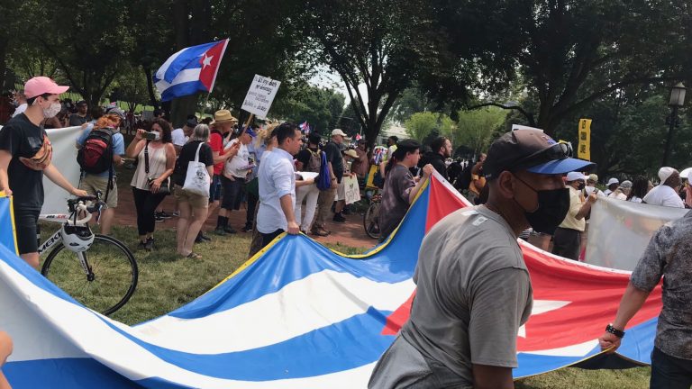 People across the US demand an end to the blockade of Cuba : Peoples ...