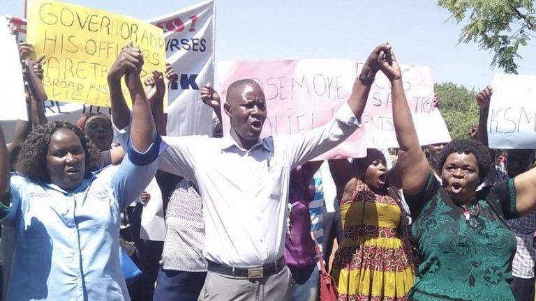 Health workers in Kenya continue their struggle for decent conditions ...