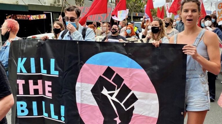 Rally held in Sydney against Morrison government’s push to dilute LGBT+ ...