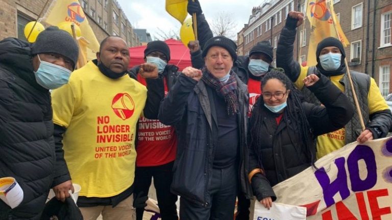 Outsourced hospital guards campaign for pay equality at London hospital ...