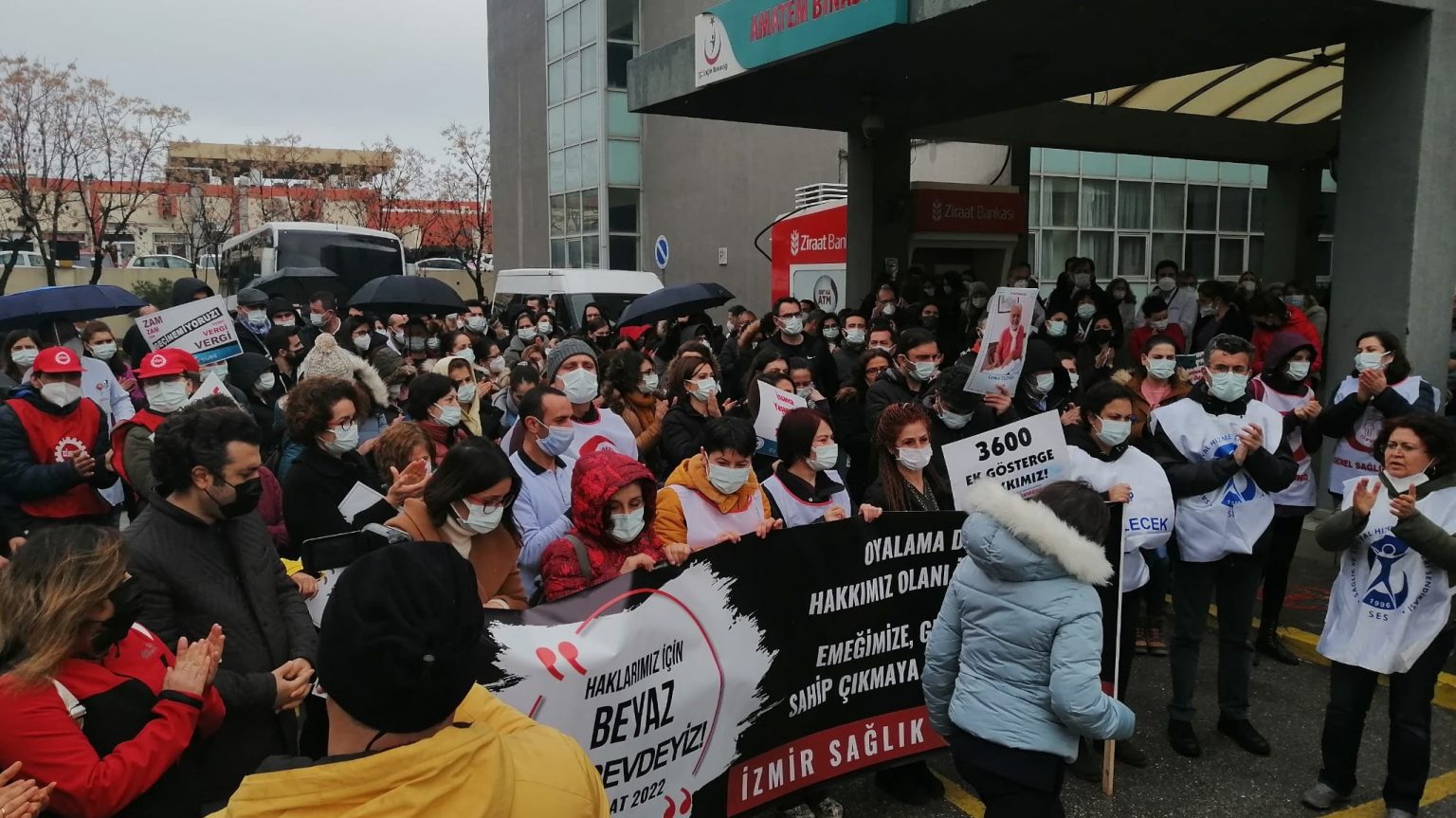 Turkish health workers intensify protests amid soaring inflation and ...