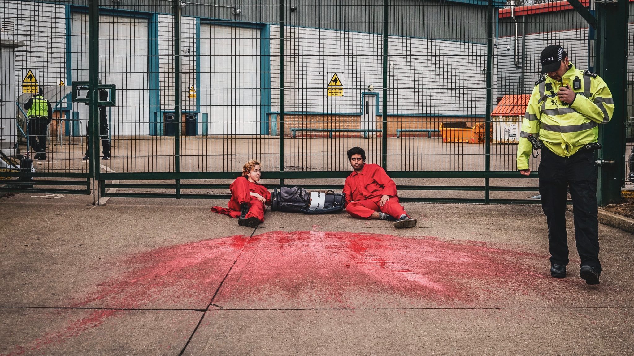 Activists from Palestine Action force Israeli arms factory in UK to ...