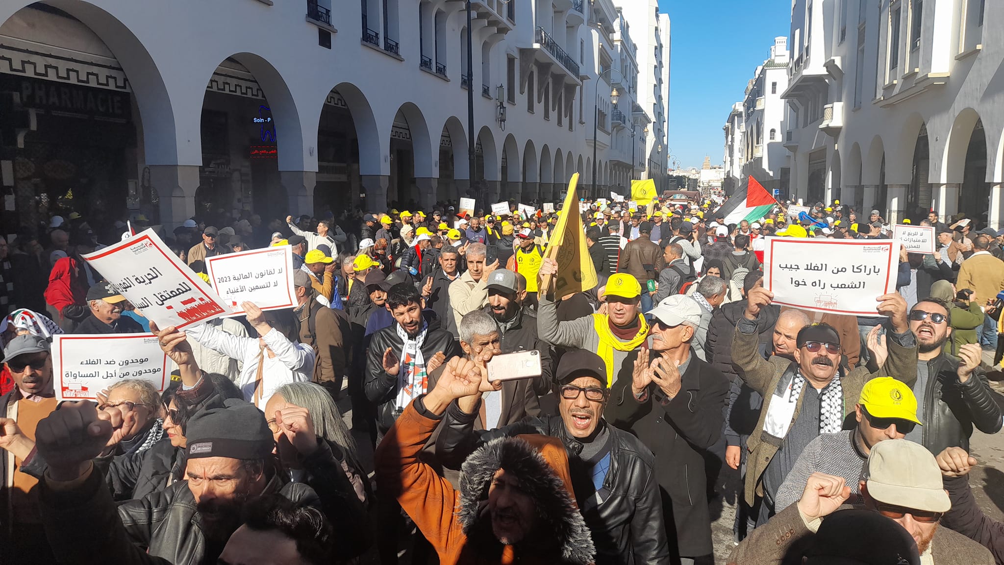 Thousands march in Morocco to protest worsening economic conditions and ...
