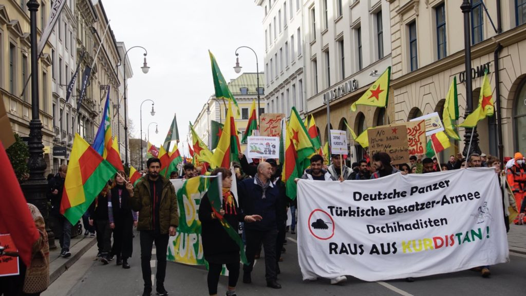 Anti-war groups stage protest against Munich Security Conference ...