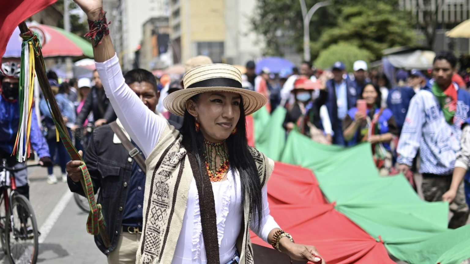 Colombians hit the streets in support of Petro's progressive reforms : Peoples Dispatch