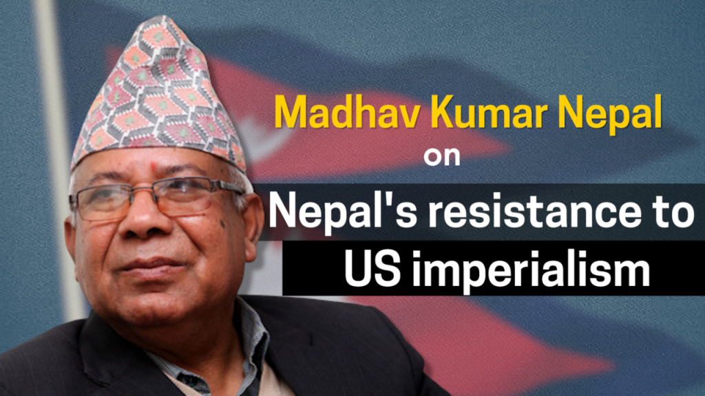 Madhav Kumar Nepal on threat of extreme right in Nepal : Peoples Dispatch