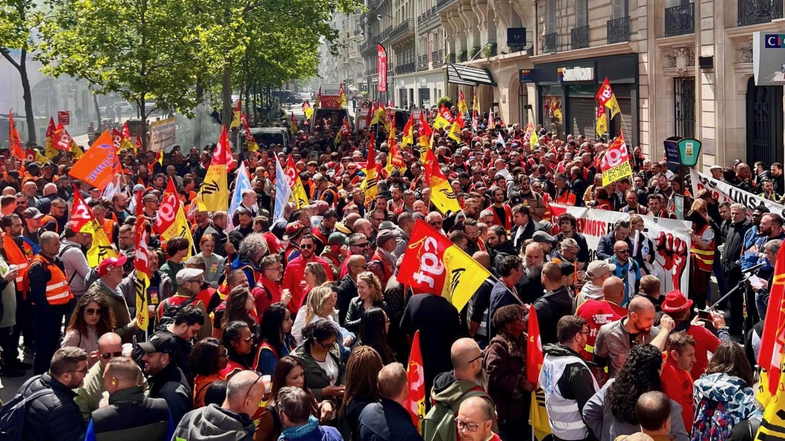 French rail workers mobilize to save rail freight operator Fret SNCF ...