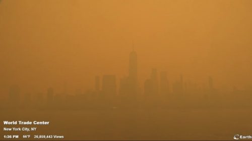 Nyc Skyrockets To Worlds Most Polluted City As Wildfires Blaze In