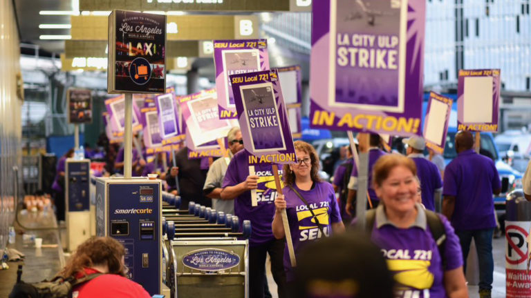 Los Angeles bosses feel the pressure with four unions on strike ...
