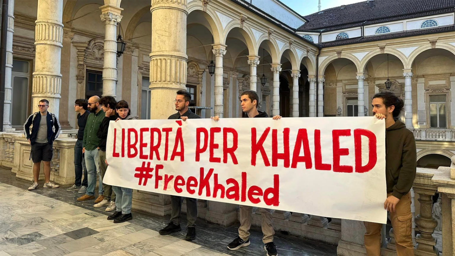 Youth groups intensify campaign for release of Italian-Palestinian ...