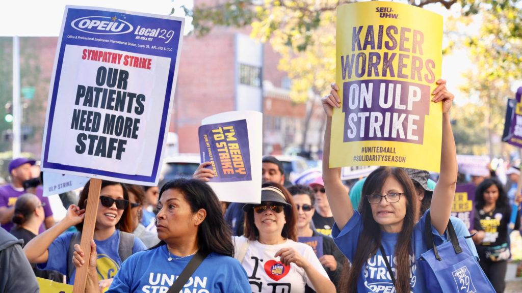 75,000 US health workers strike for fair pay and benefits : Peoples Dispatch