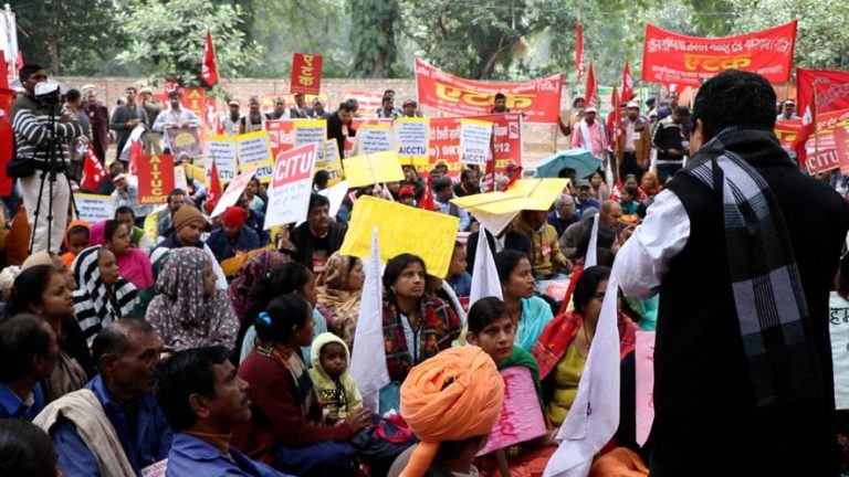 Indian workers and farmer stage historic three-day protest : Peoples ...