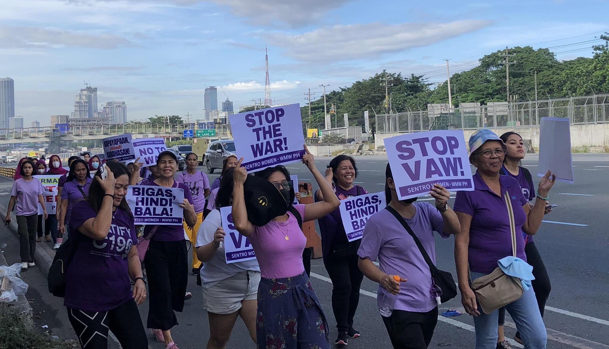 “War is violence against women” say feminist groups in the Philippines : Peoples Dispatch