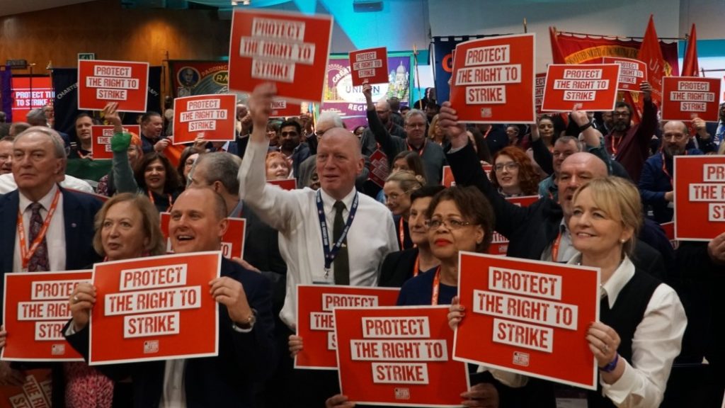 British workers organize to defeat the Tory anti-strike laws : Peoples ...