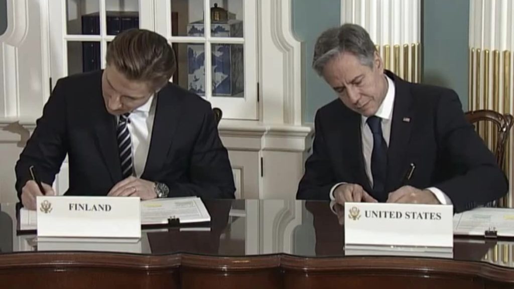 Nordic countries surrender their historic neutrality and sign military ...