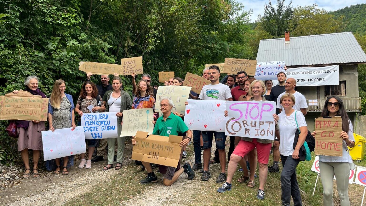 Protests continue over planned hydroelectric plant at Una River ...