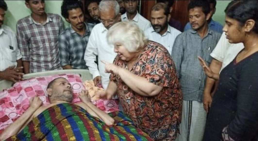 Death was closer to him than life, yet he faced it with a smile ...