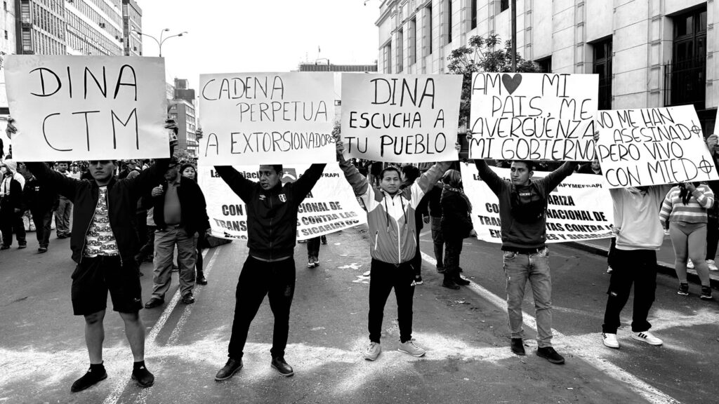 Peruvian transport workers strike to demand an end to extortion and ...