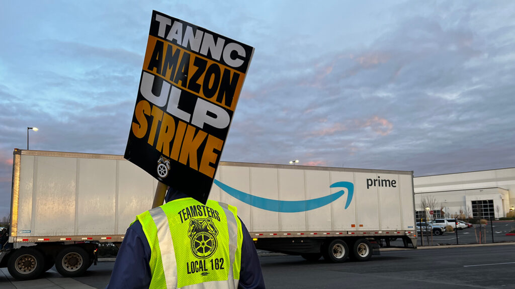 Workers launch largest strike against Amazon in US history : Peoples ...