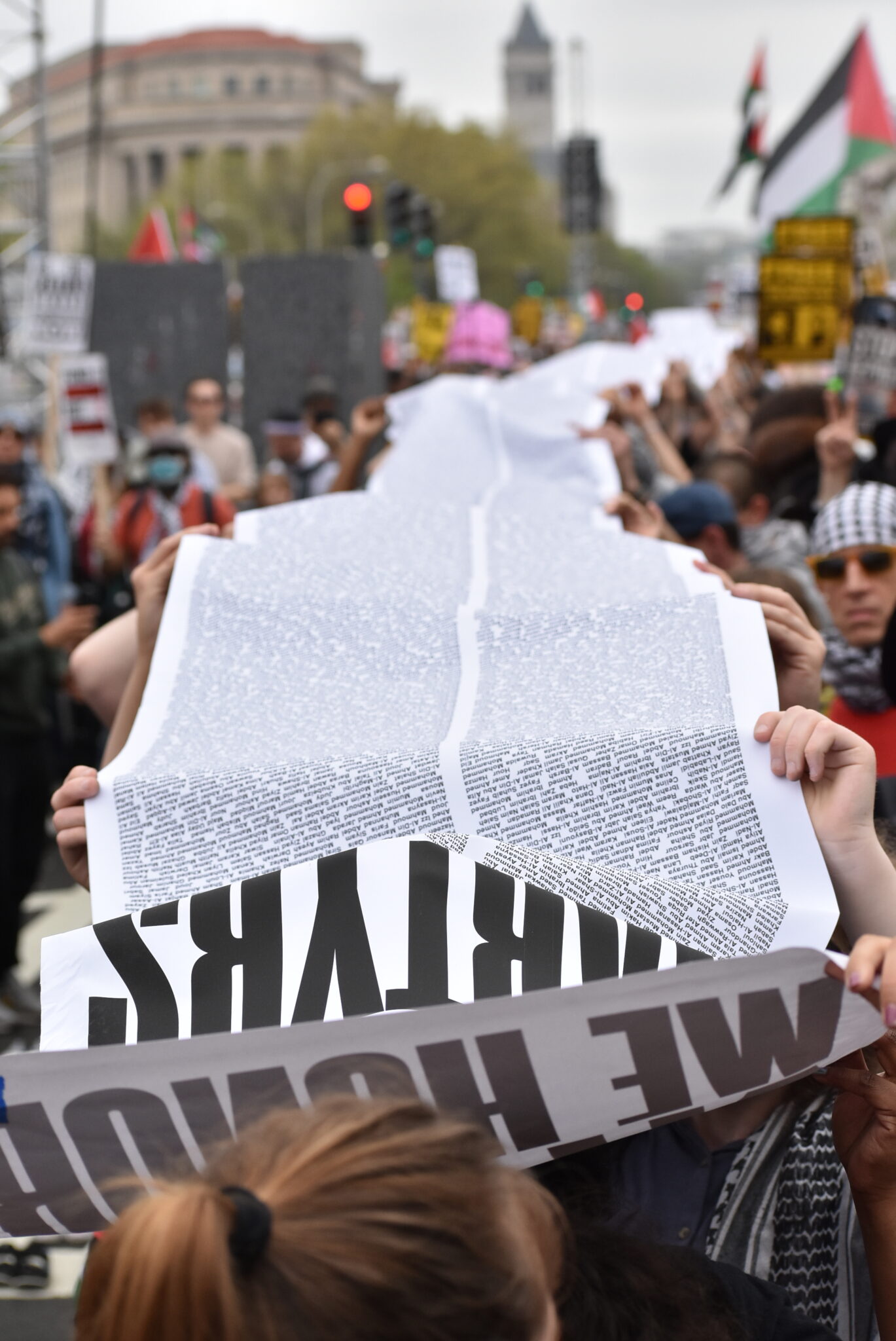 Thousands rally in Washington, DC for Palestine, refusing to be ...