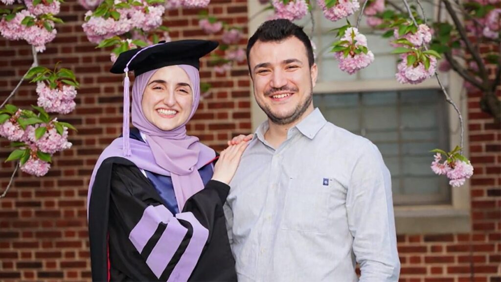 Noor Abdalla, wife of Mahmoud Khalil, gives birth while husband languishes in ICE detention ...