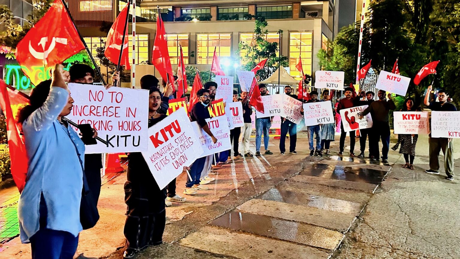 “Unproductive and hazardous”: IT workers in India resist increase in ...