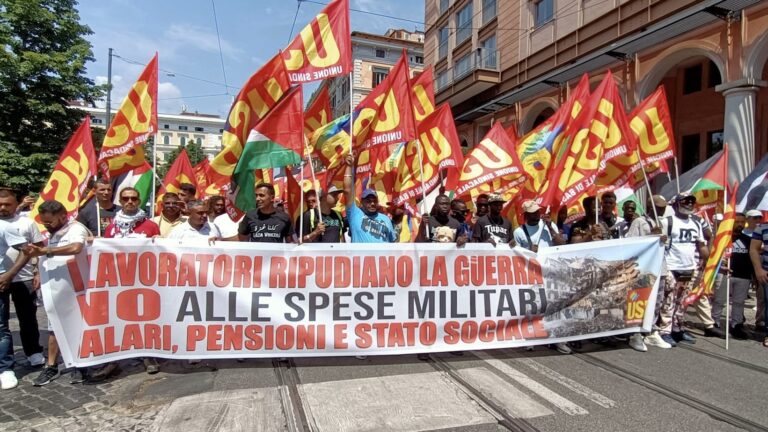 Italian workers strike against war and militarization : Peoples Dispatch