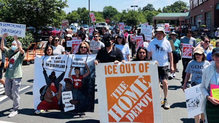 “Home Depot must speak up”: Immigrant rights activists challenge multi ...