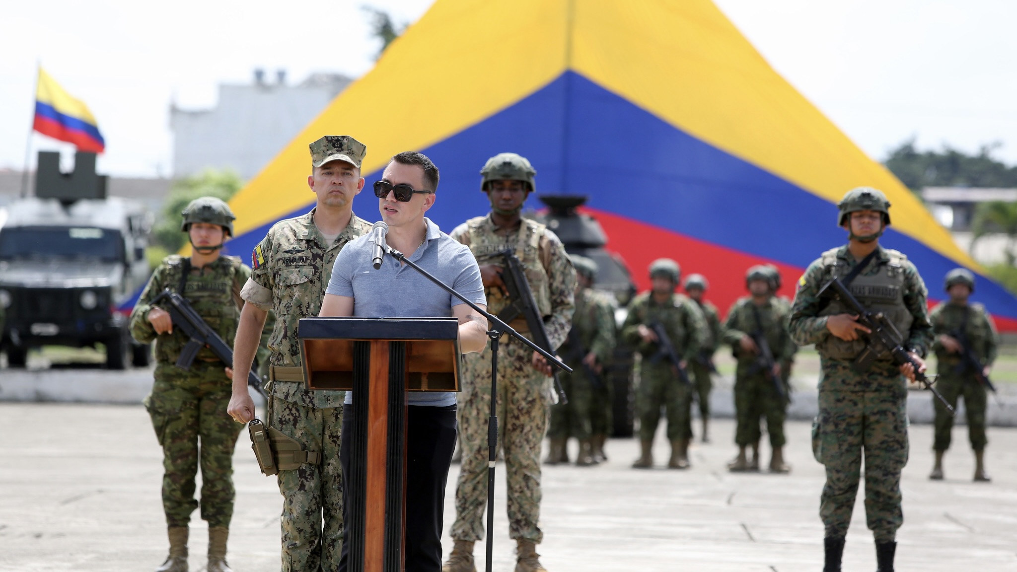 Ecuador sees marches for and against Noboa's government : Peoples Dispatch