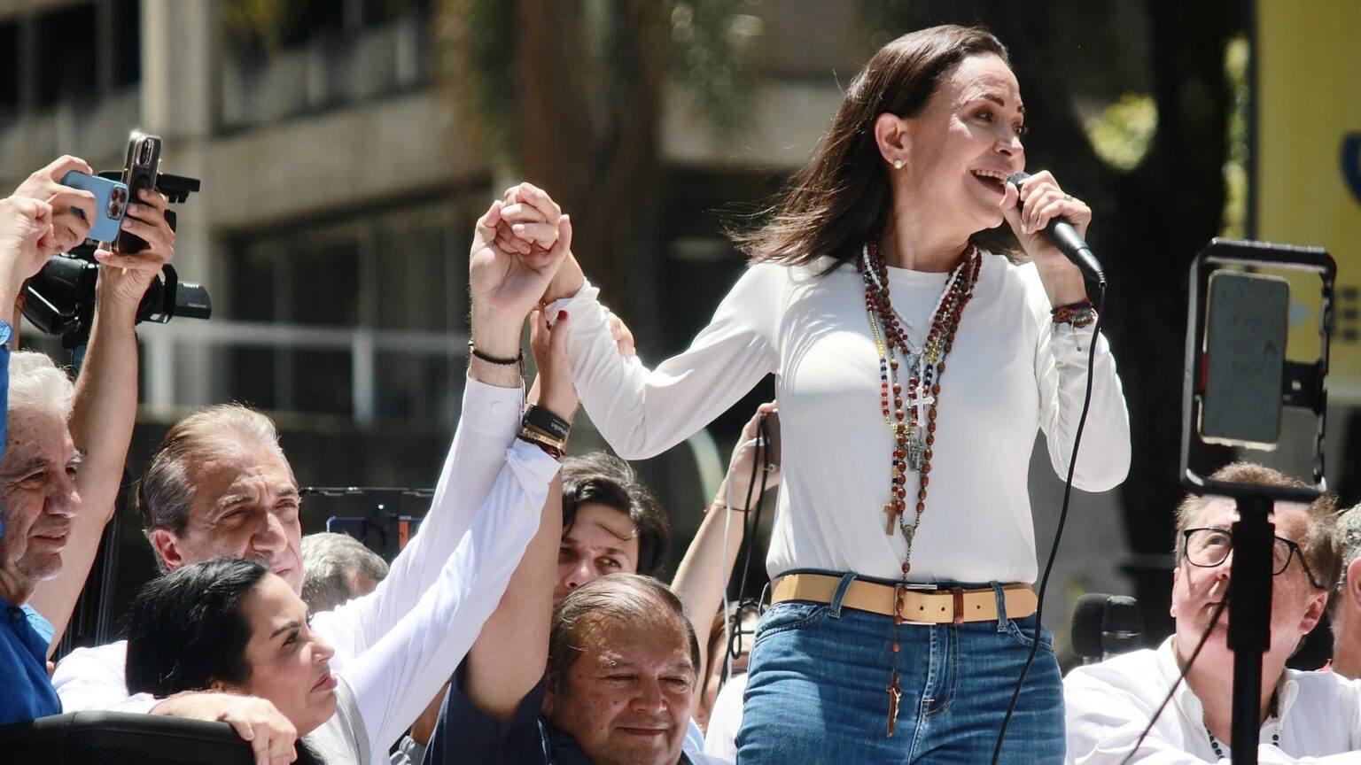 María Corina Machado: another Nobel Prize for war : Peoples Dispatch