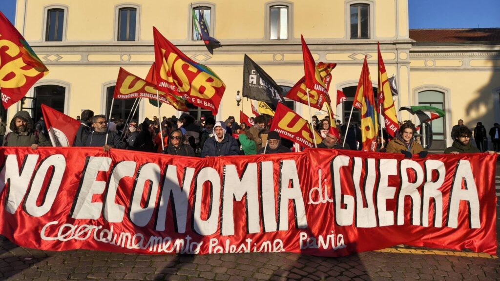 Italy holds third general strike in three months, against war budget ...