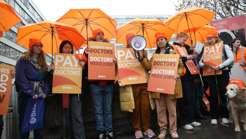 Doctors in England strike for jobs and pay : Peoples Dispatch