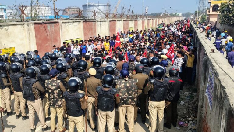 Thousands of refinery workers in India strike against 12-hour workday ...