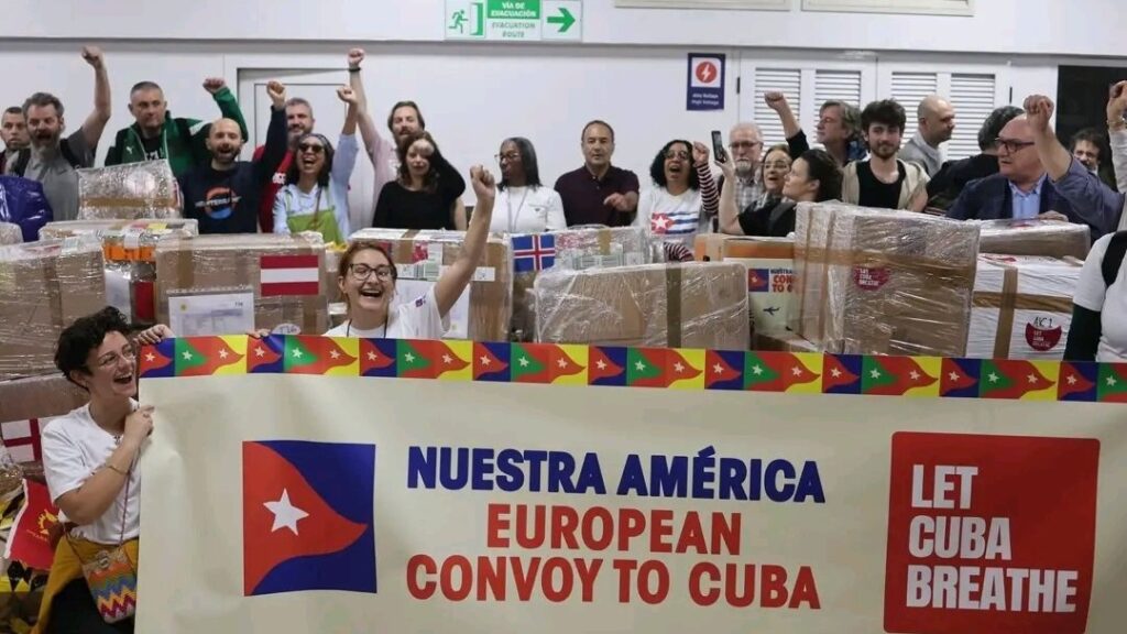 New humanitarian aid convoy arrives in Cuba : Peoples Dispatch